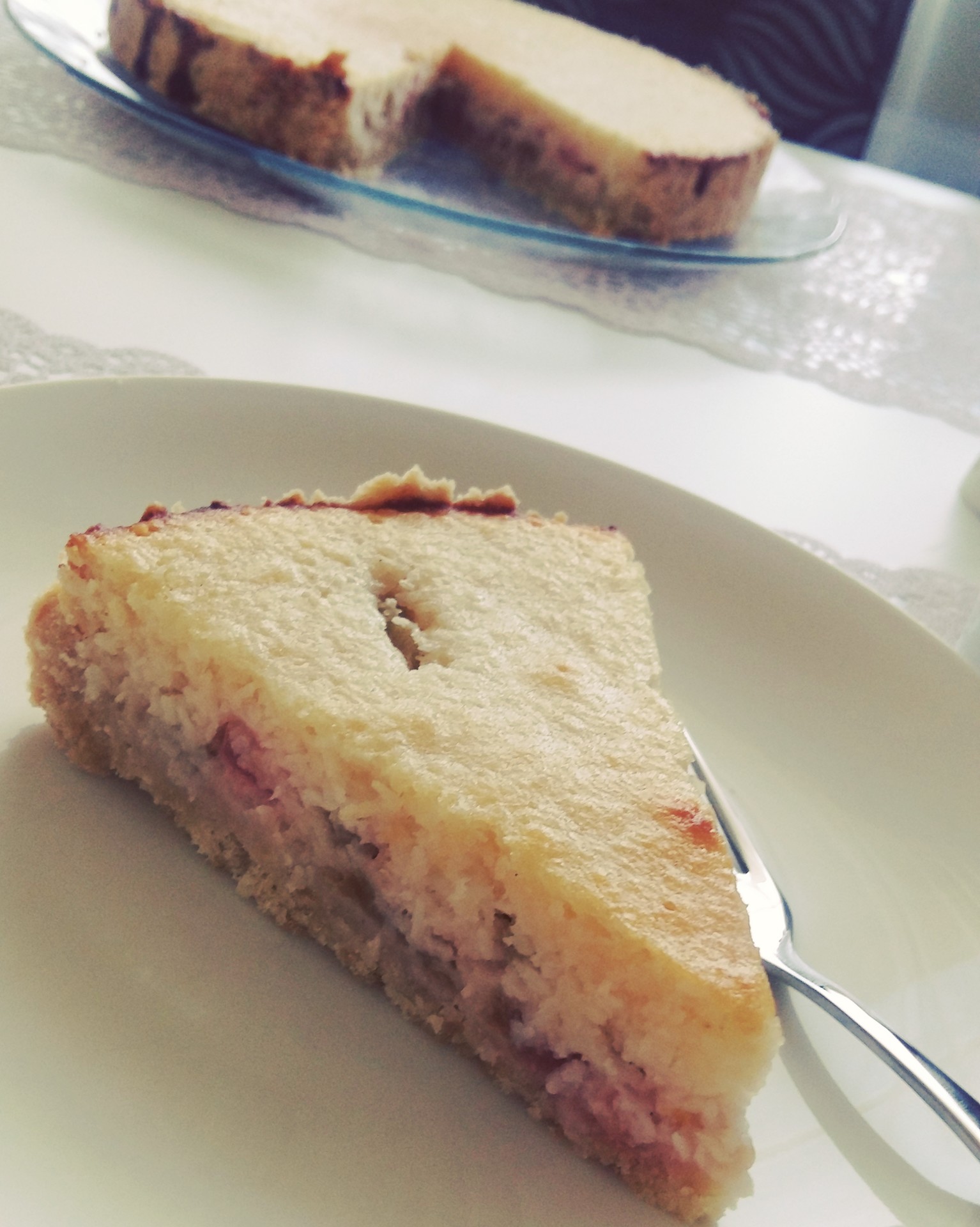 Rabarberi-kookosekook - Figuurisõbrad