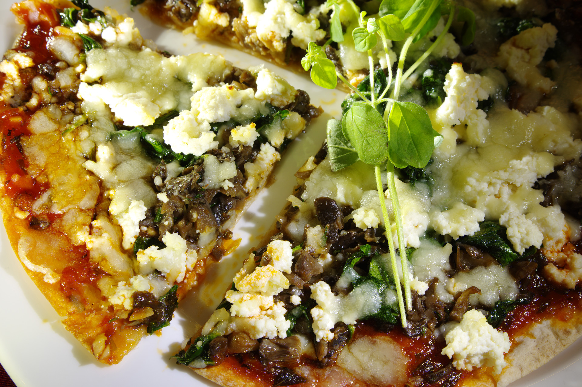 Seene-, spinati- ja ricottapitsa - Figuurisõbrad